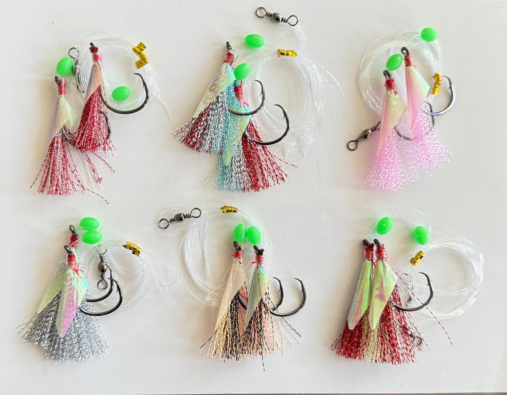 Custom Designed Snapper Fishing Rigs in Size 5/0 Octopus Circle Hook ...