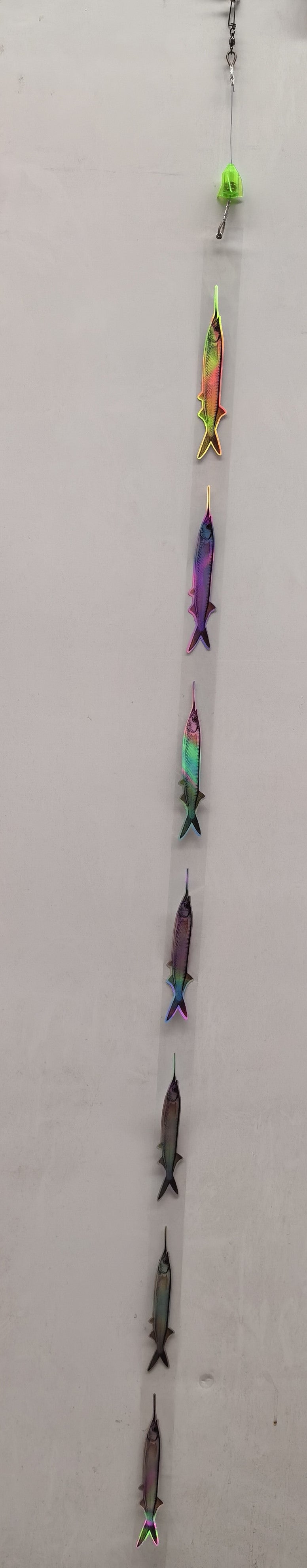 2X MasterPro Rigged Replacement Dredge Game Fishing Teaser Strips 7 ...