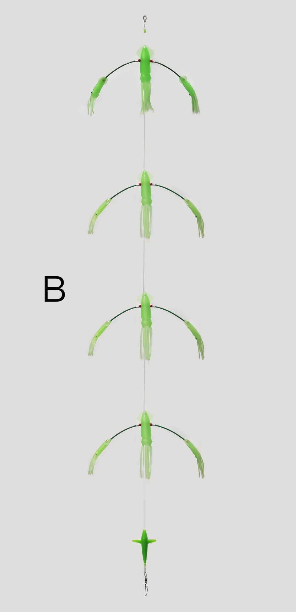 Masterpro Game Fishing Floppy Flippy Teaser B Green, Fishing Lure Tuna ...