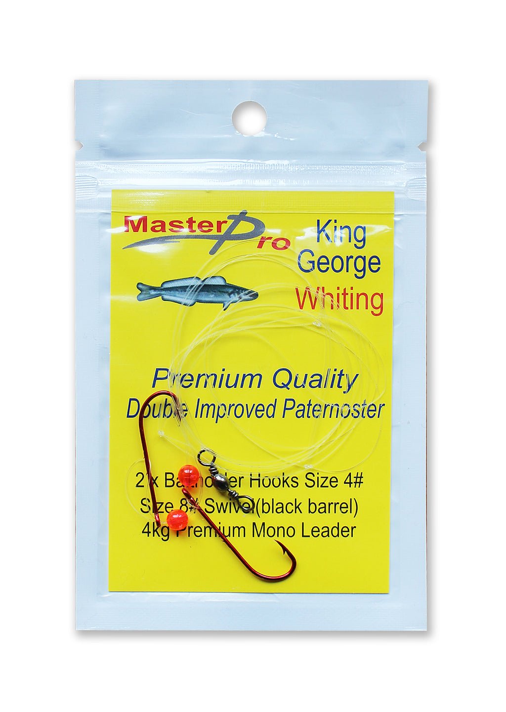 30 x Custom Designed King George Whiting Rigs Fishing Tackle Hook 6 ...