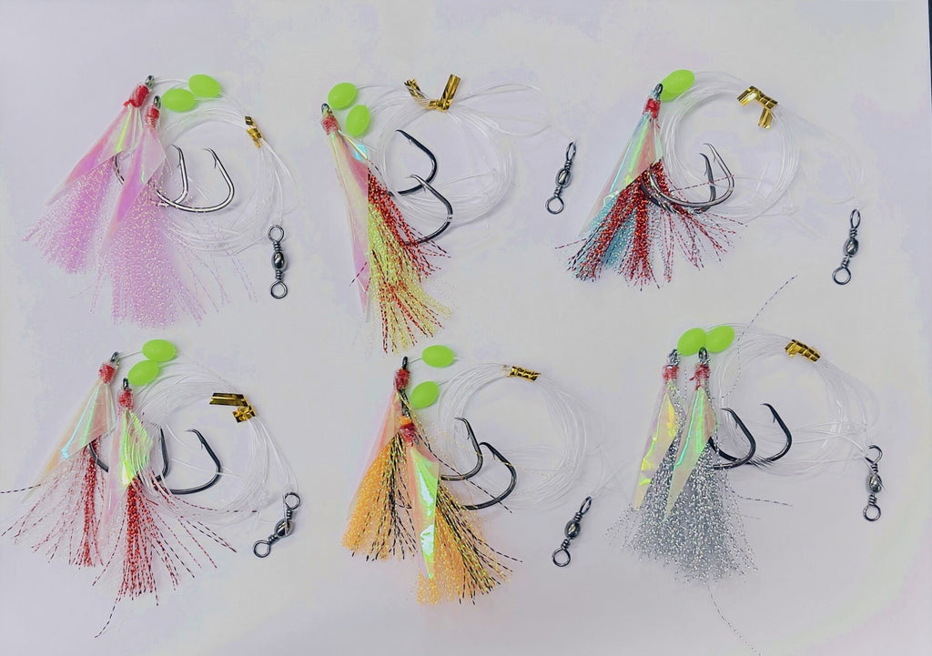 6 x 6/0 Custom Designed Snapper Fishing Rigs Tackle | Bait Tackle Direct