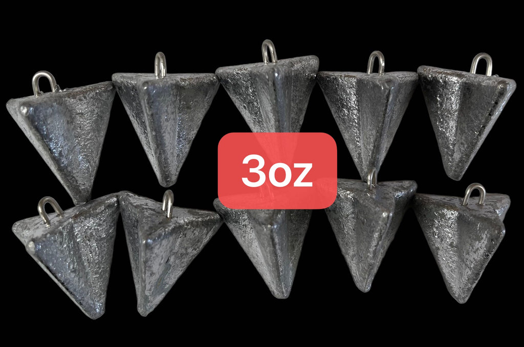 10pcs 3oz Star Sinkers Surf Fishing | Bait Tackle Direct